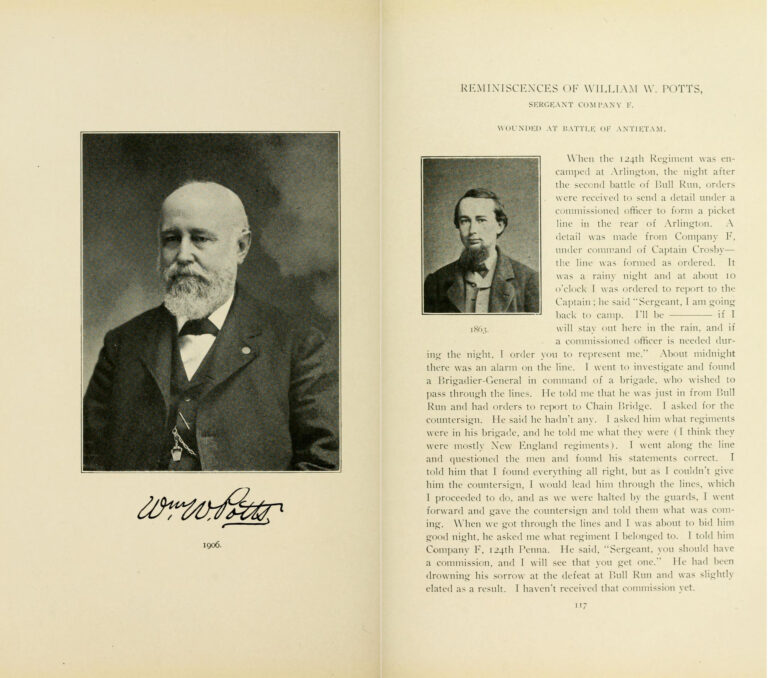 behind AotW » Blog Archive » Reminiscences of William W. Potts