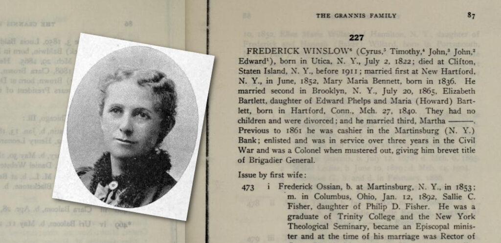 behind AotW » Blog Archive » Frederick W Grannis & Elizabeth Bartlett ...