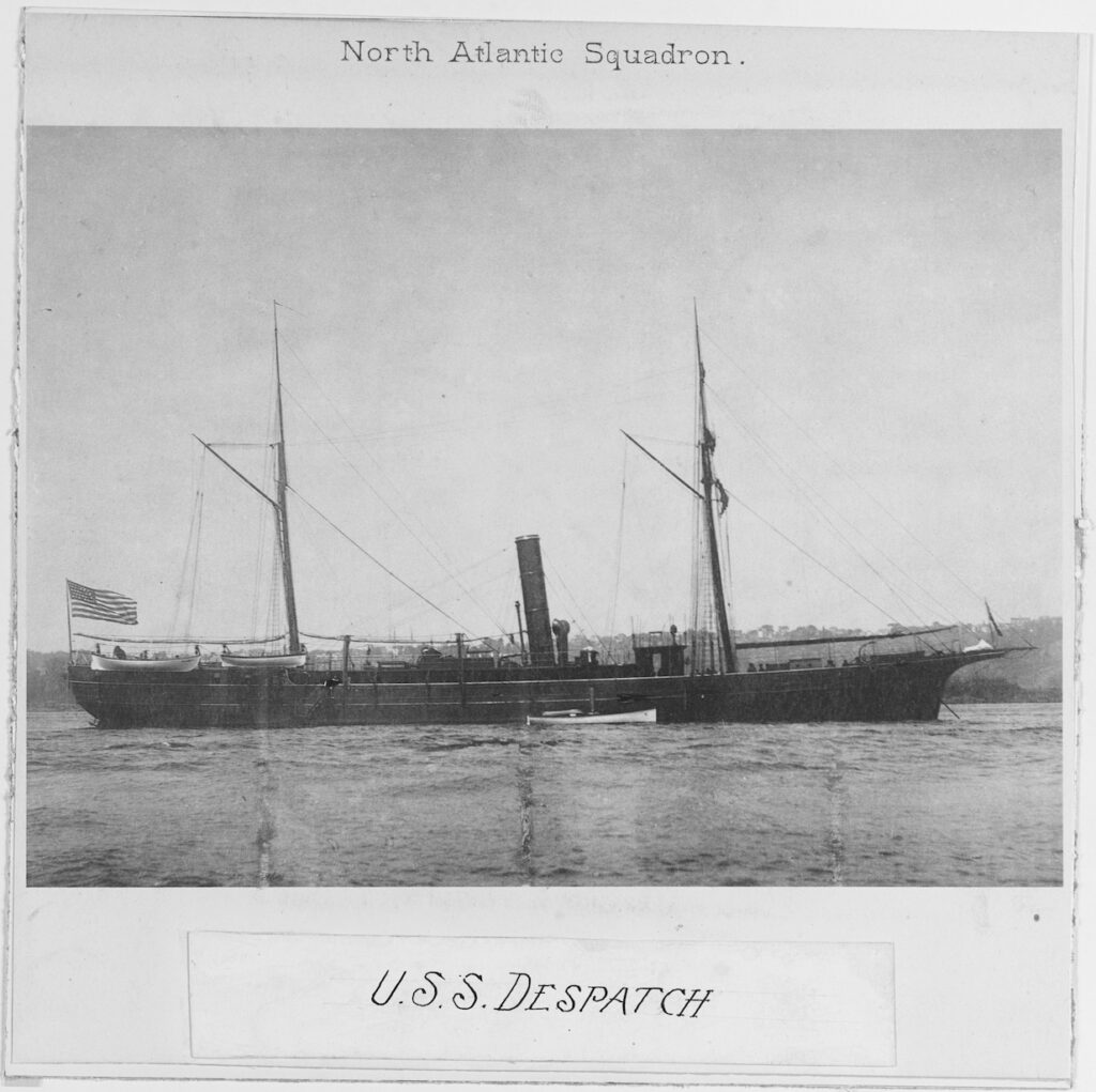 behind AotW » Blog Archive » USS Despatch (1873-1891)