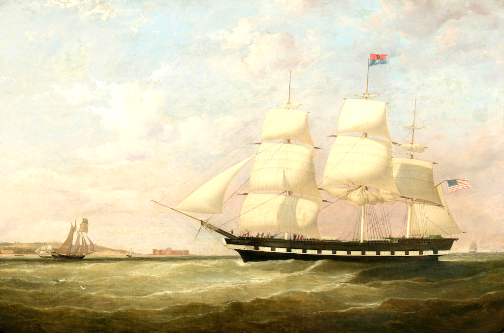 behind AotW » Blog Archive » The packet ship Dewitt Clinton