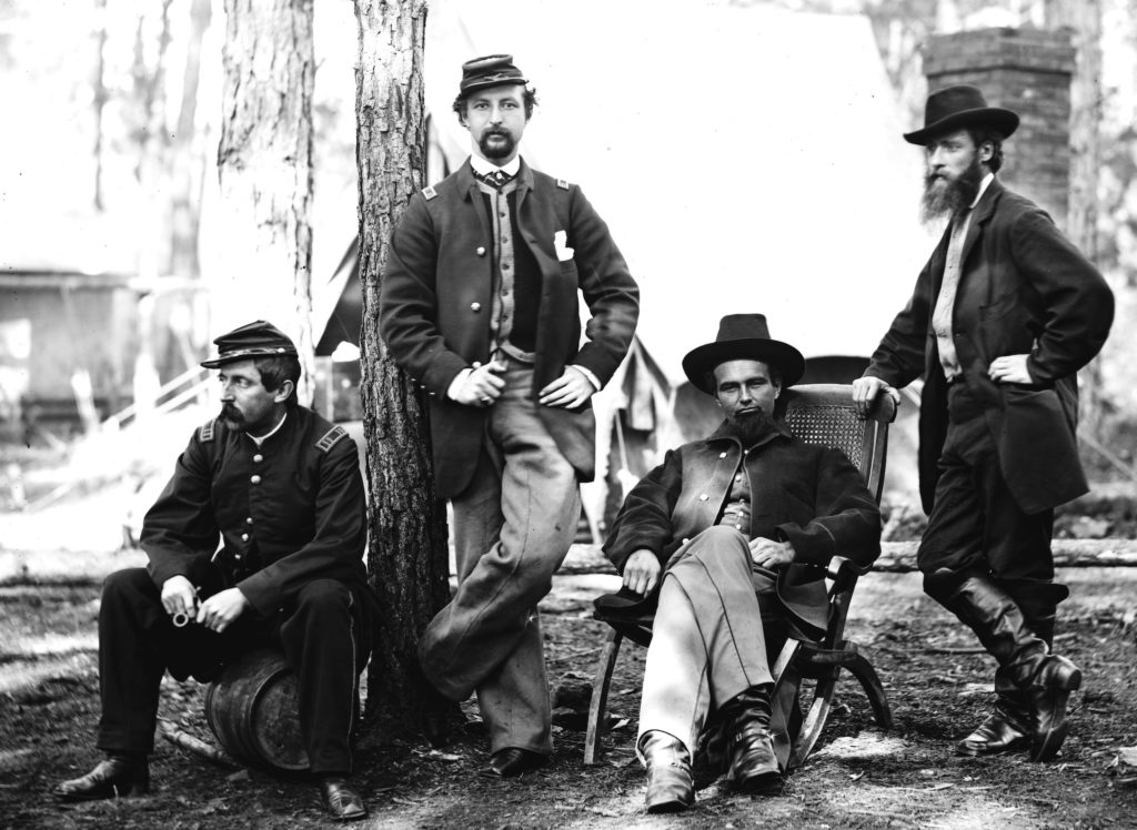 behind AotW » Blog Archive » Officers of the Artillery Brigade, 3d ...